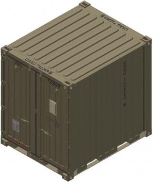 SEA BOX | Tricon ISO Container (Type 1) Armory