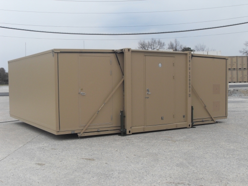SEA BOX | 20’ x 8’ ISO Two-Side Expandable Containerized Shelter