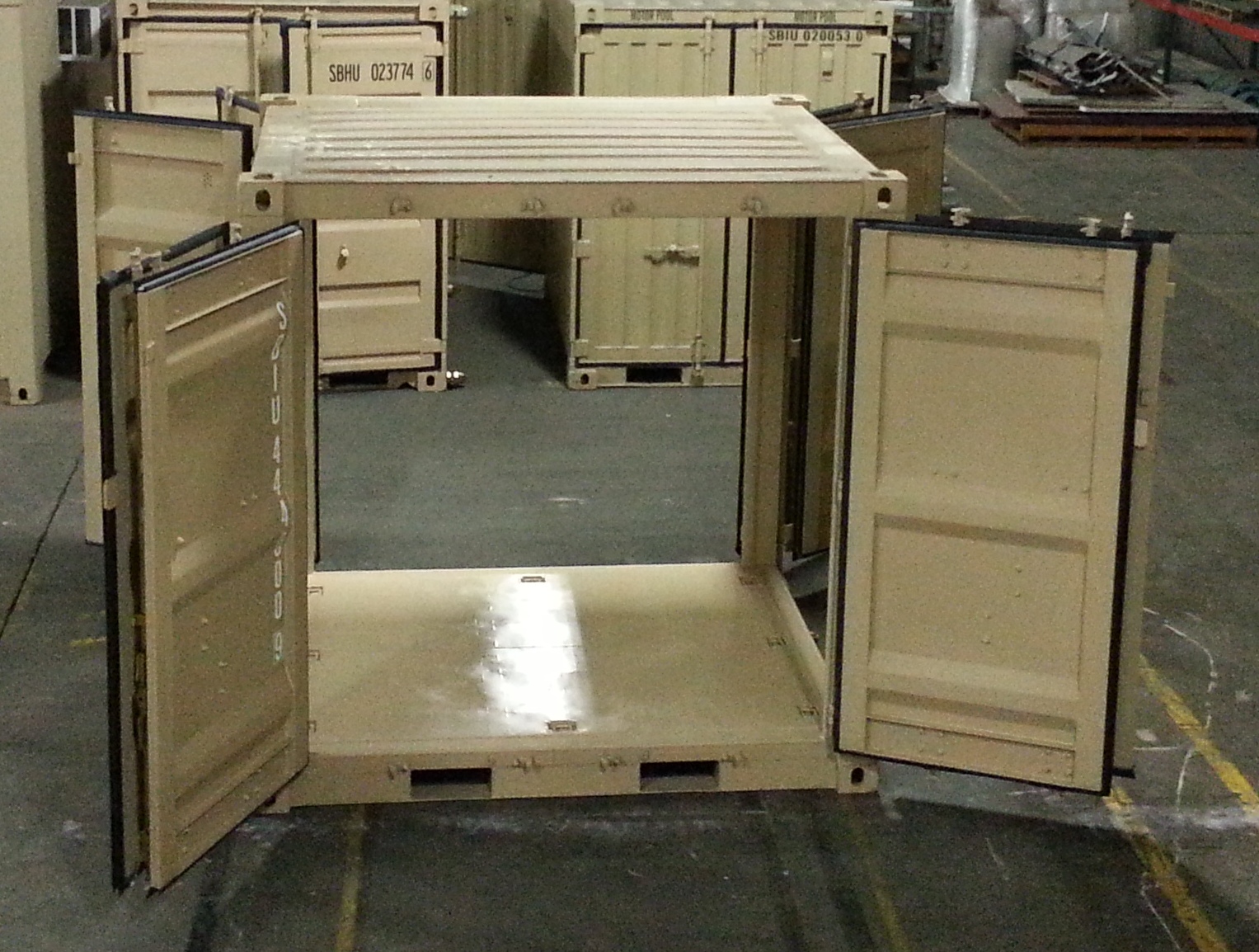 Sea Box Tricon Refrigerated Containers Military Tricon Container 6.5FT