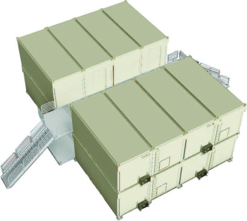 SEA BOX | Collapsible Re-Deployable Shelter (CRS) Complex