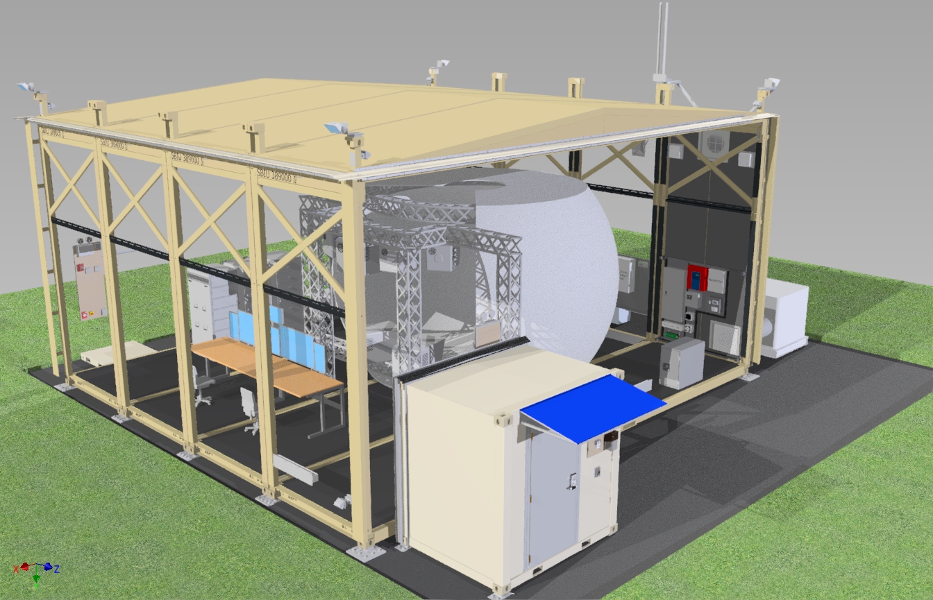 SEA BOX | Relocatable Simulation Shelter