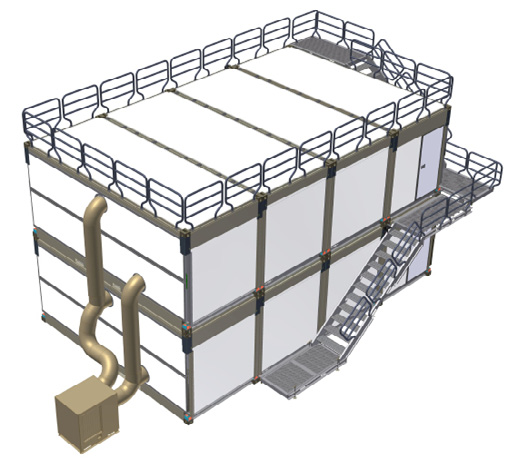 SEA BOX | Collapsible Re-Deployable Shelter (CRS) Complex